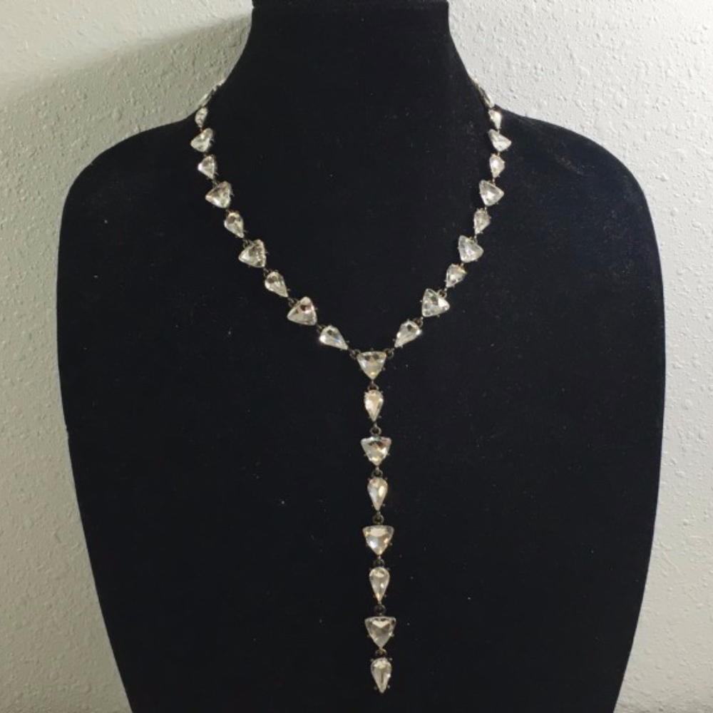 Baublebar Rhinestone Long Fashion Necklace - Gem